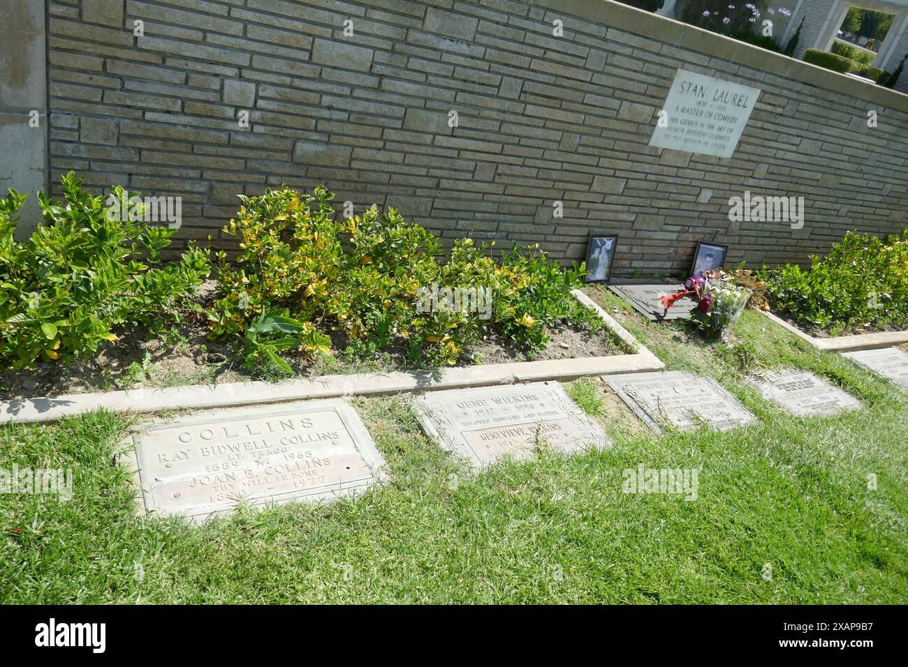 Los Angeles, California, USA 6th June 2024 Actor Ray Collins Grave and ...