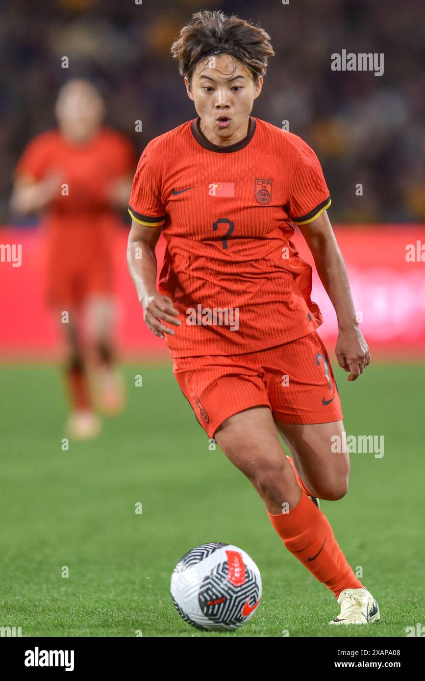 Sydney, Australia. 03rd June, 2024. Wang Shuang of China seen in action ...