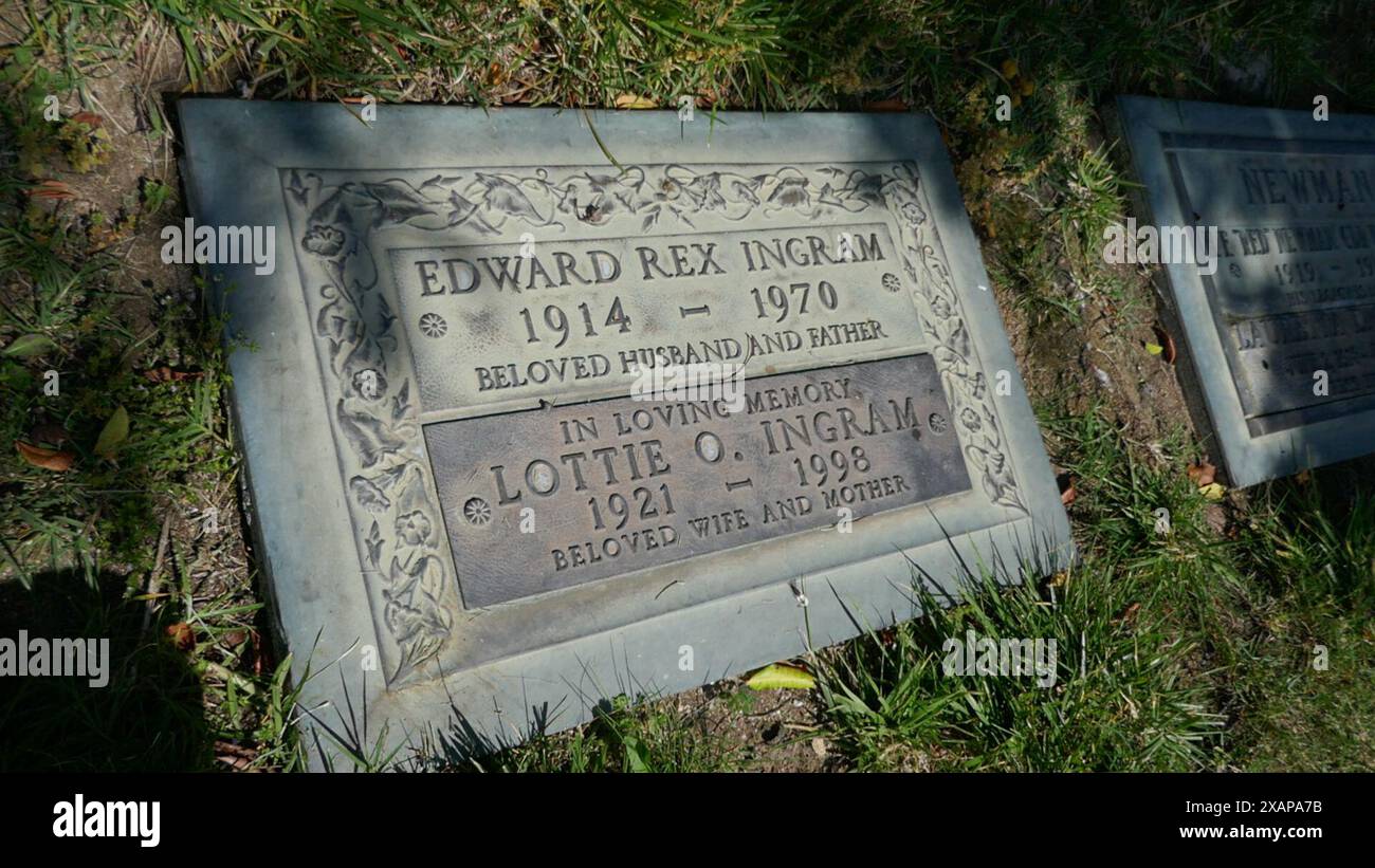 Los Angeles, California, USA 6th June 2024 Actor Rex Ingram Grave in ...