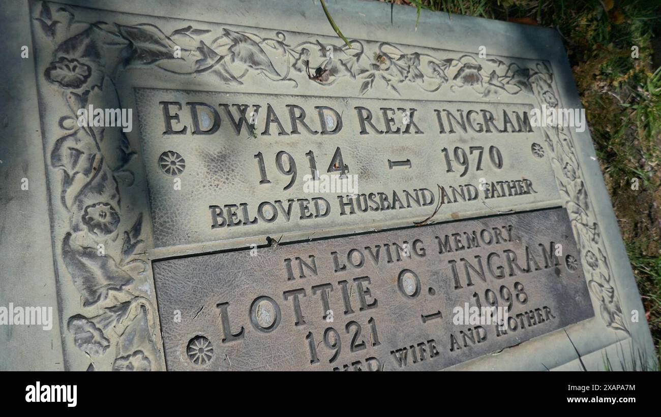 Los Angeles, California, USA 6th June 2024 Actor Rex Ingram Grave in ...