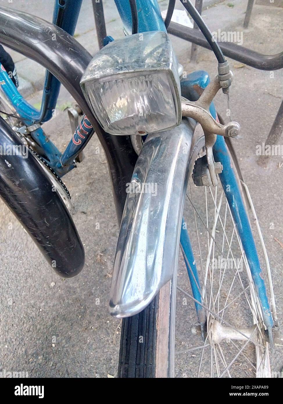 Détail d'un vélo ancien Stock Photo - Alamy