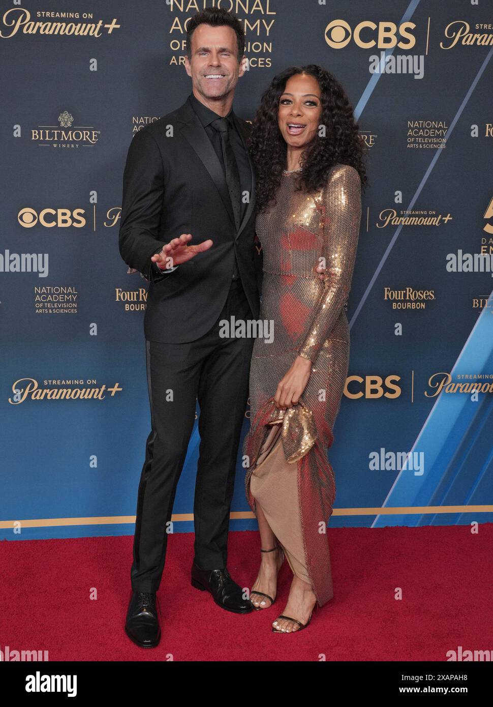 Los Angeles, USA. 07th June, 2024. (L-R) Cameron Mathison and Nischelle ...