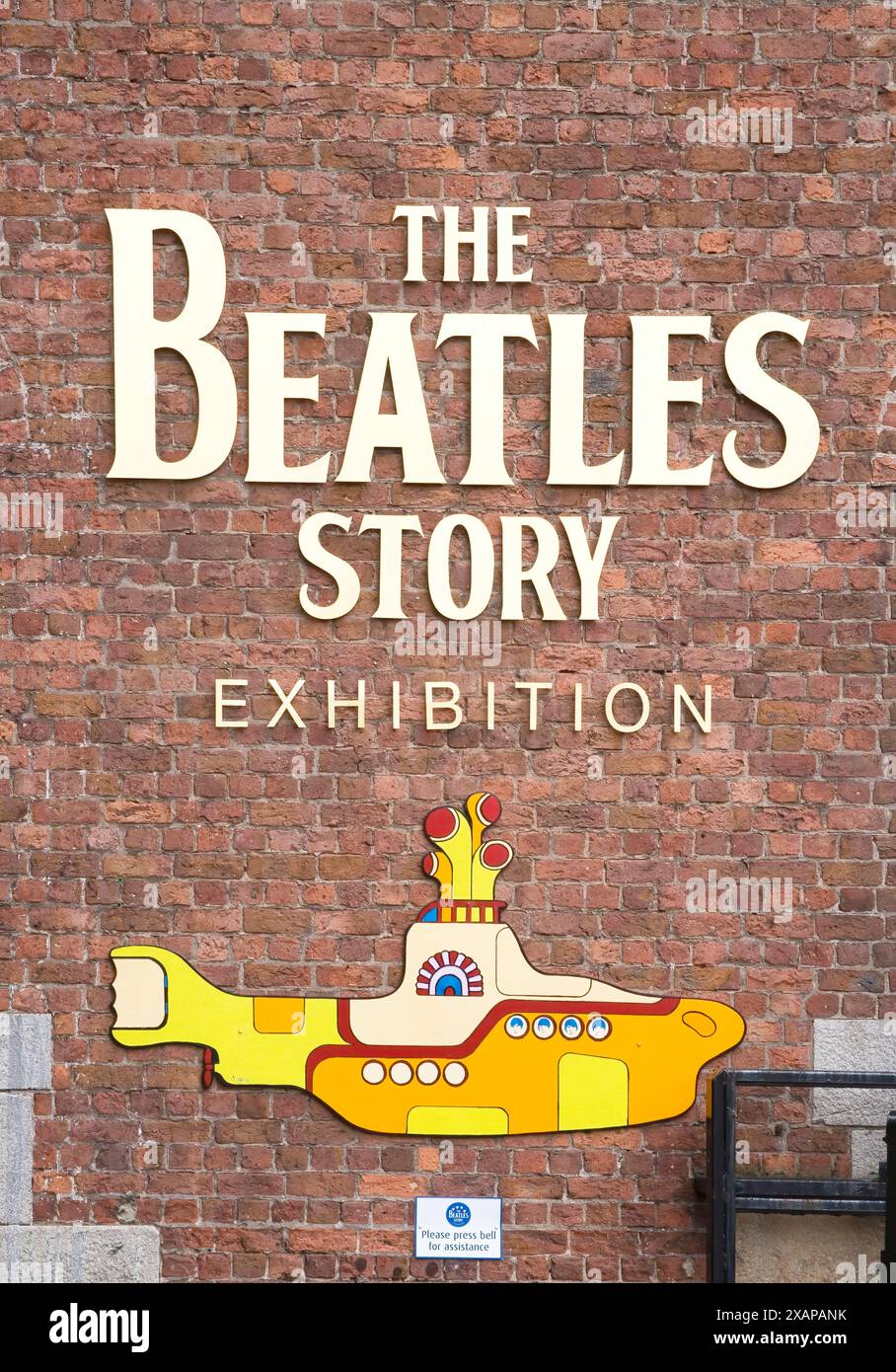 the beatles story on albert dock Liverpool on the merseyside coast ...