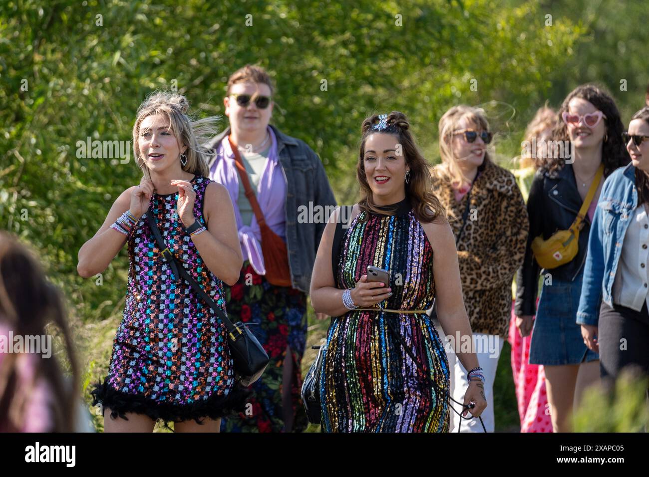 Edinburgh, Scotland, UK. 7th June, 2024. ‘Swifties' make their way to ...