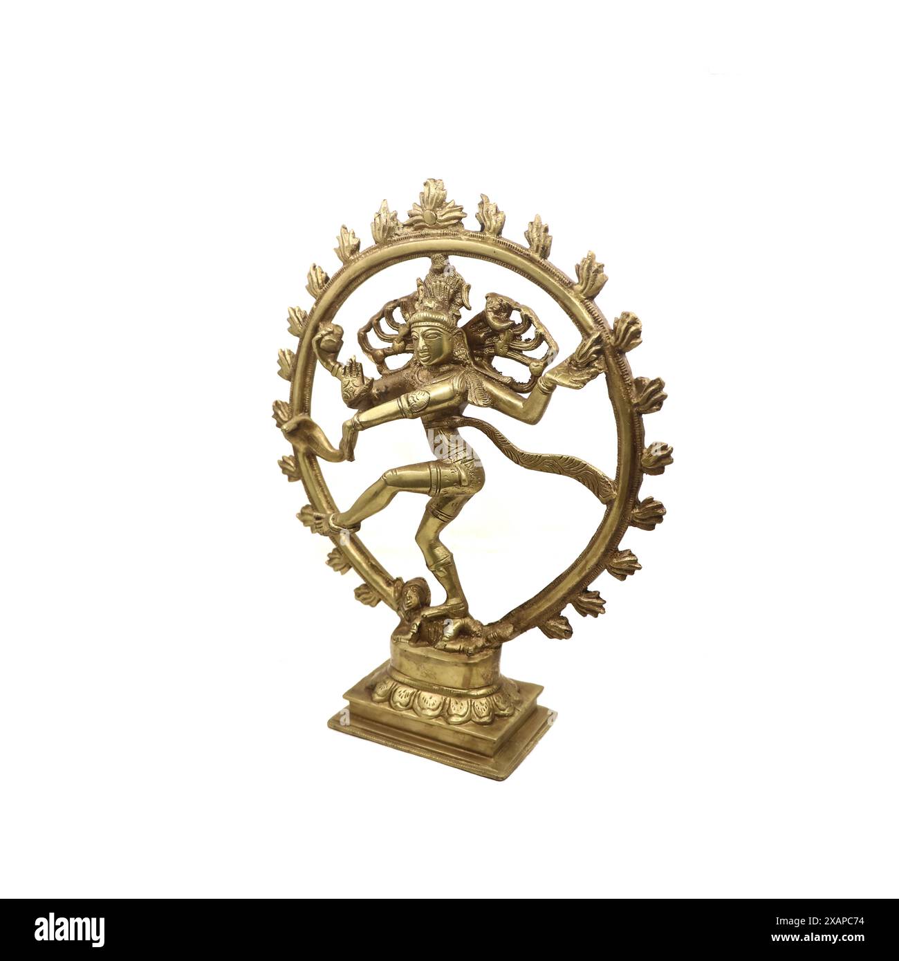 antique dancing statue of lord shiva also called natraj made of brass ...