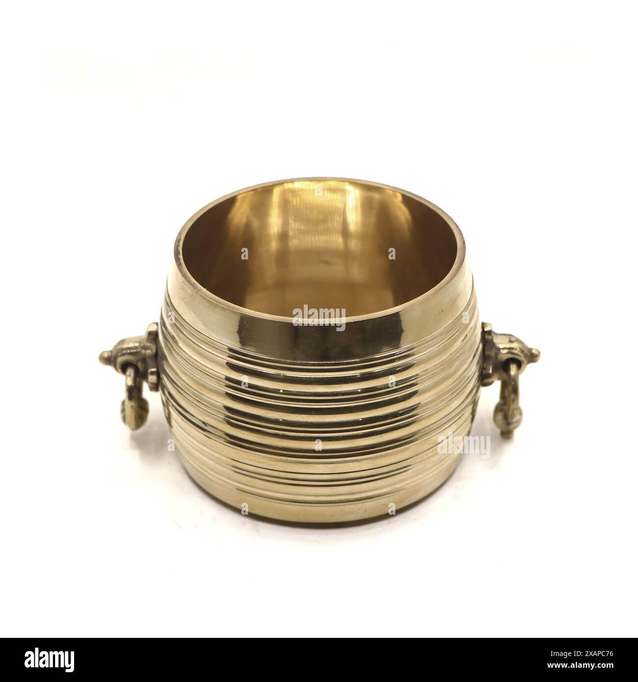 vintage vessel with handle called nirapara traditionally used for ...