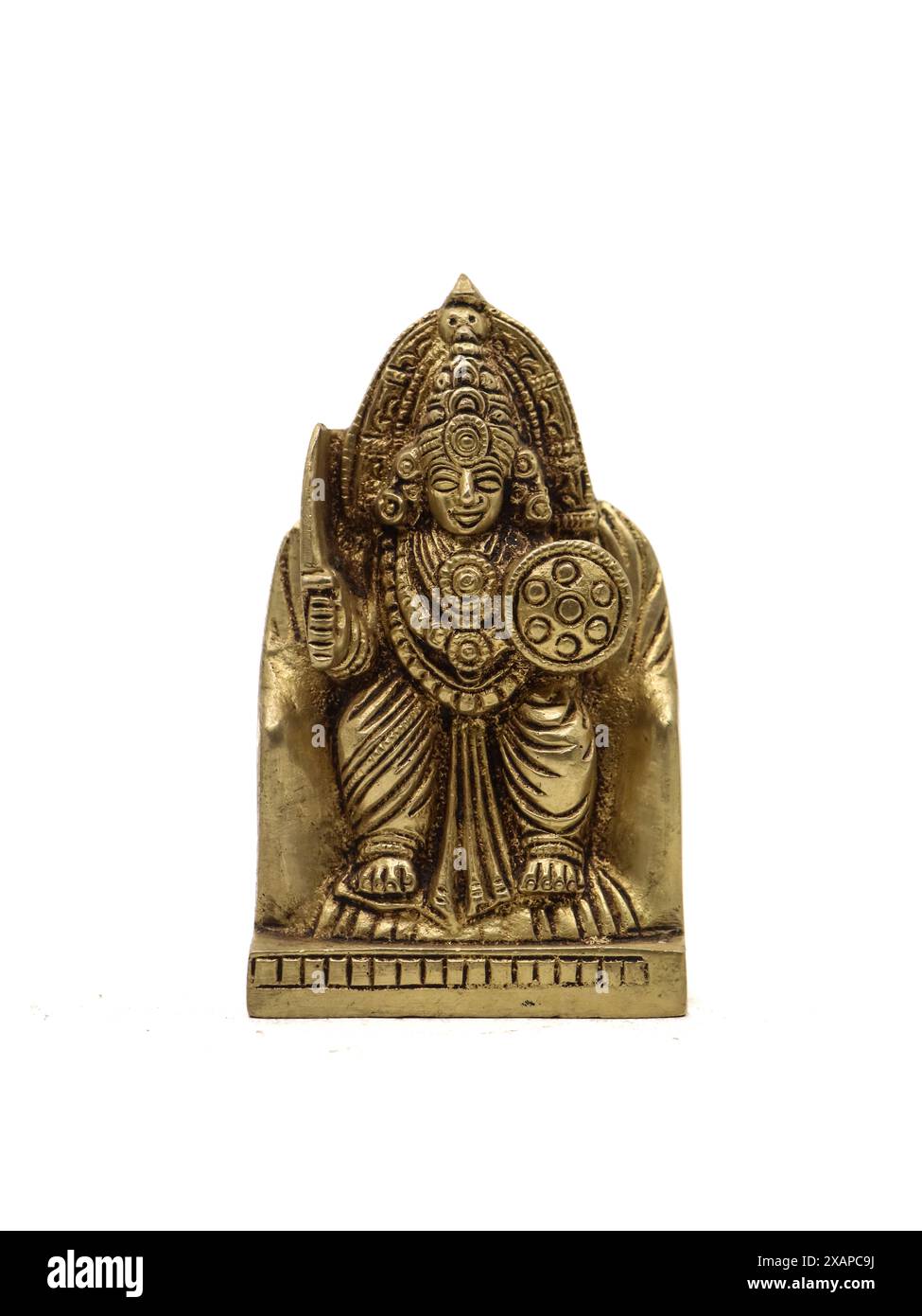 statuette of a queen of war deity with a sword and sheild worshipped by ...