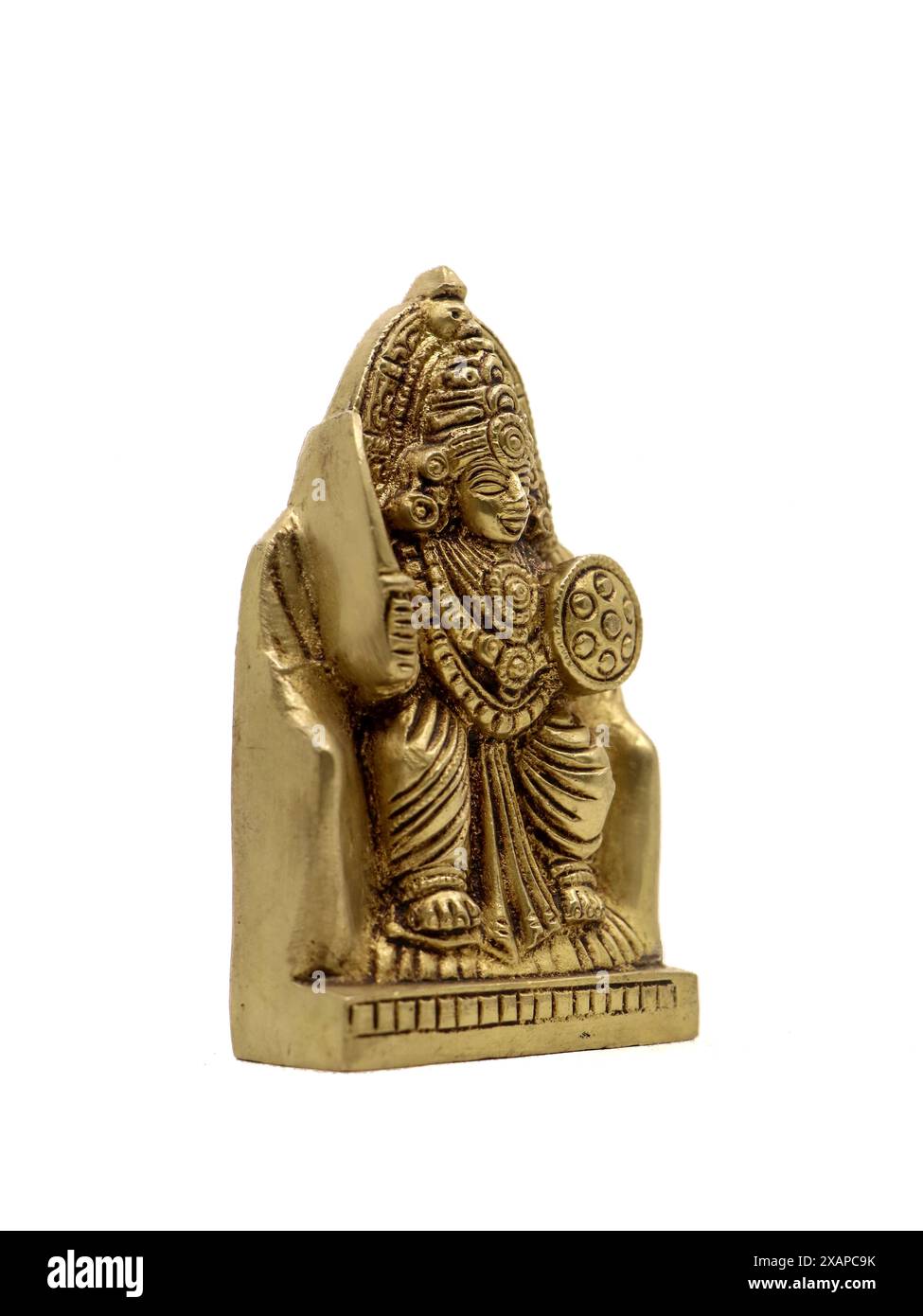 statuette of a queen of war deity with a sword and sheild worshipped by ...