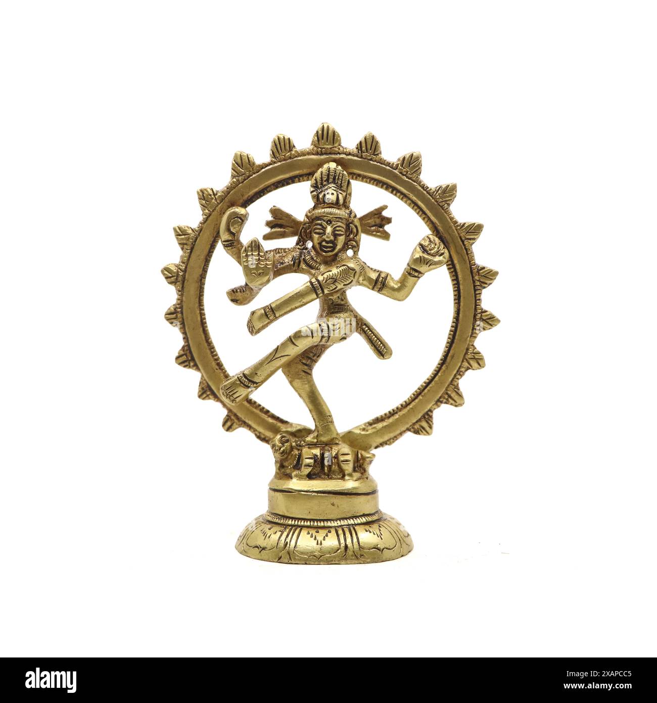 antique dancing statue of lord shiva also called natraj made of brass ...