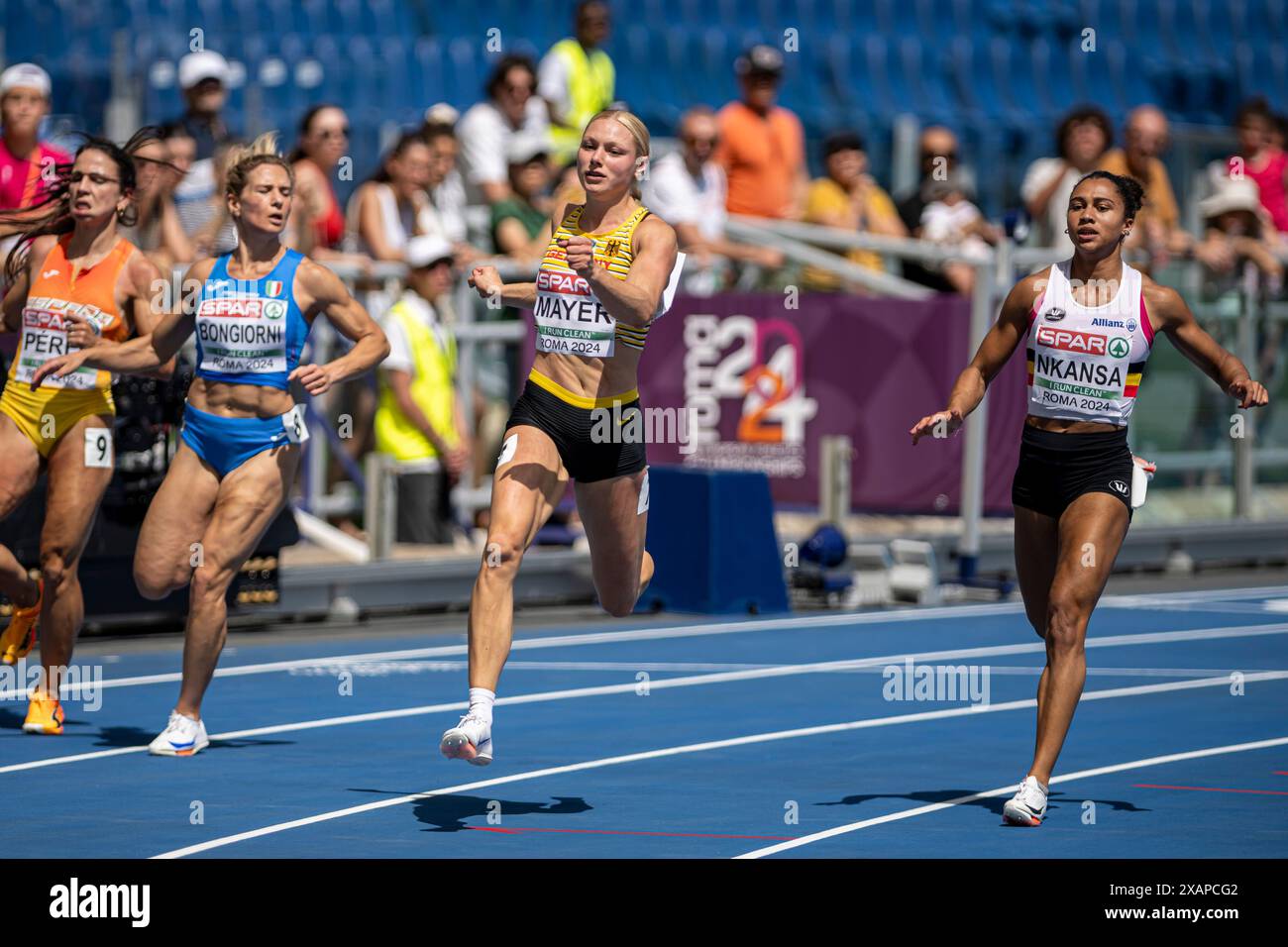 Lisa MAYER (Sprintteam Wetzlar, GERMANY), 100m Women, 100m Frauen ITA ...