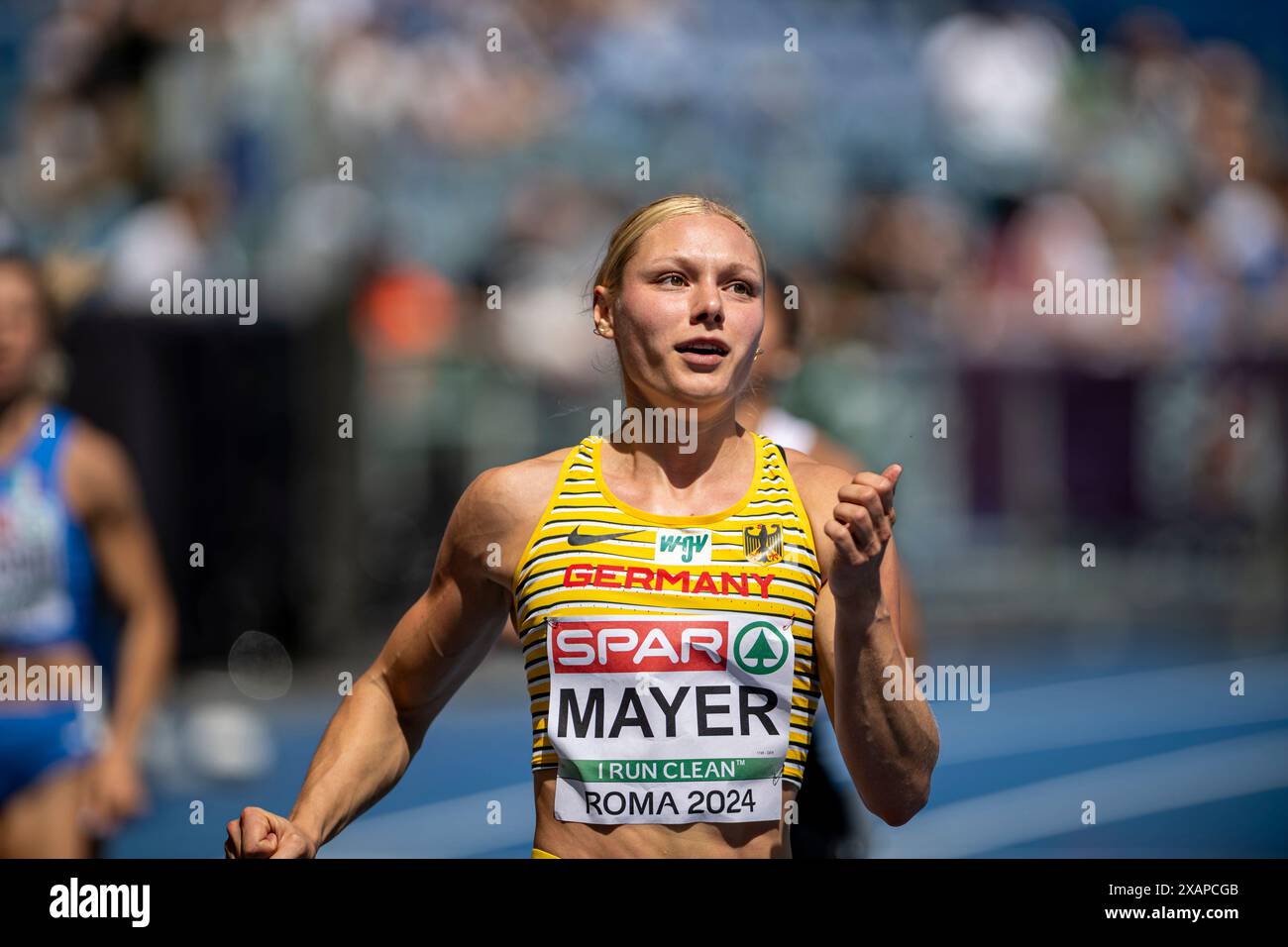 Lisa MAYER (Sprintteam Wetzlar, GERMANY), 100m Women, 100m Frauen ITA ...
