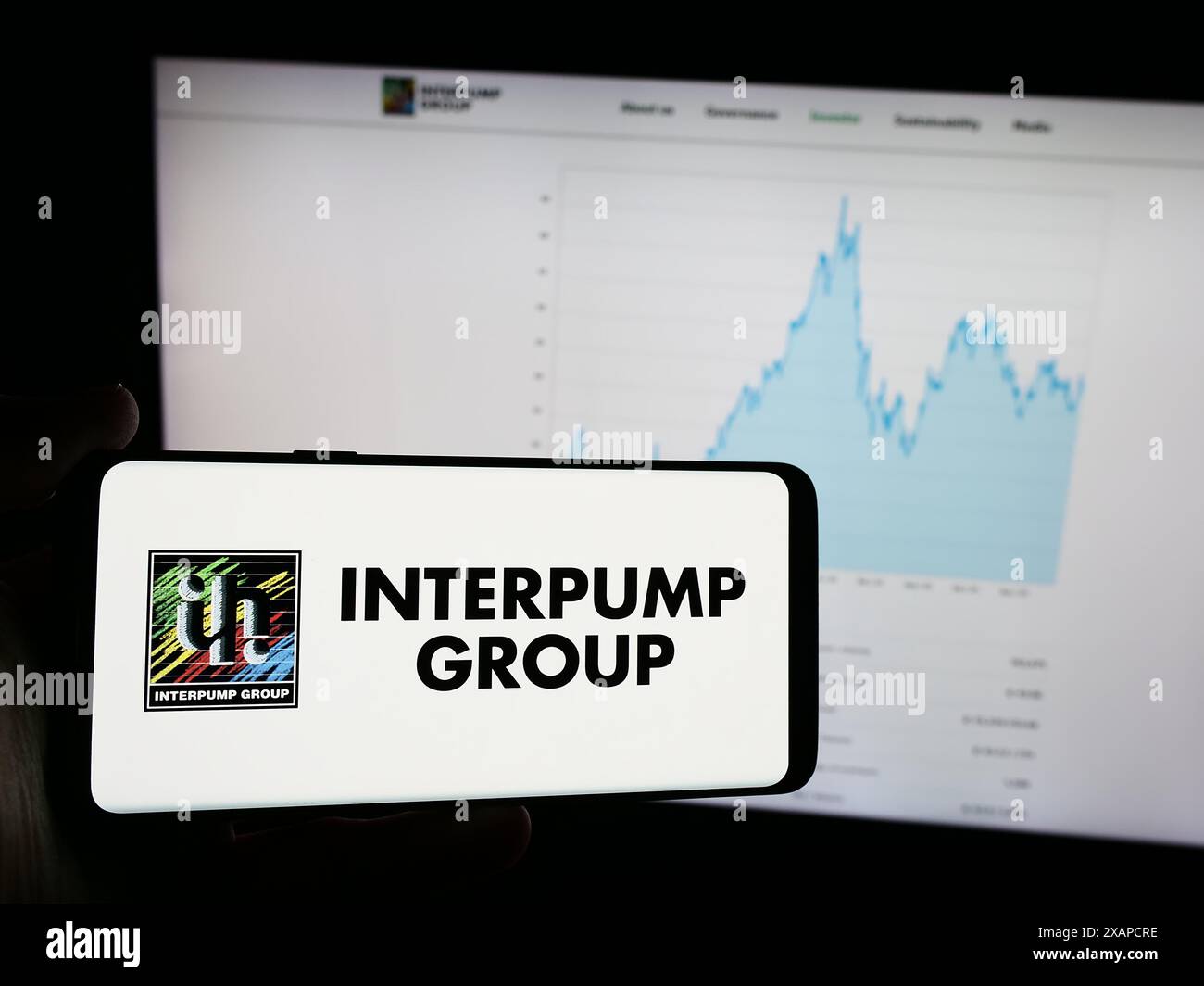 Interpump logo hi-res stock photography and images - Alamy