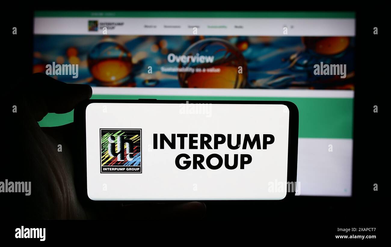 Interpump logo hi-res stock photography and images - Alamy