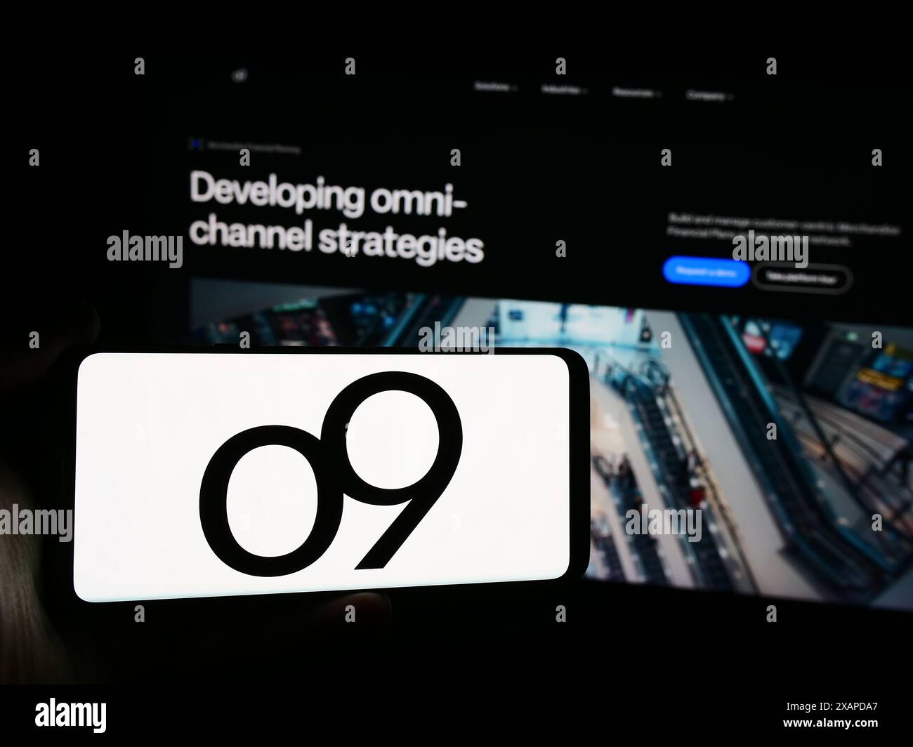 O9 solutions logo hi-res stock photography and images - Alamy