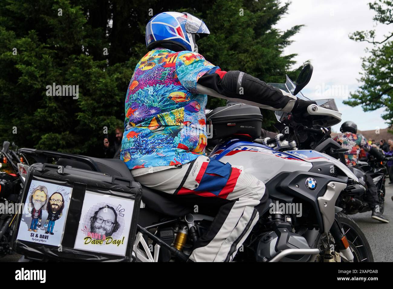 Motorcyclists at the National Motorcycle Museum in Solihull, as they ...