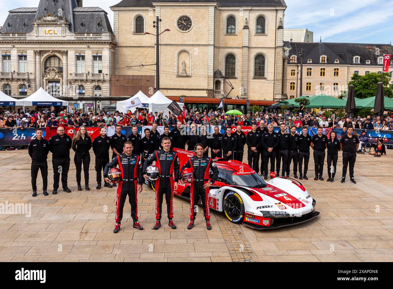 Le Mans, France, June 08 2024 #4 Porsche Penske Motorsport (DEU ...