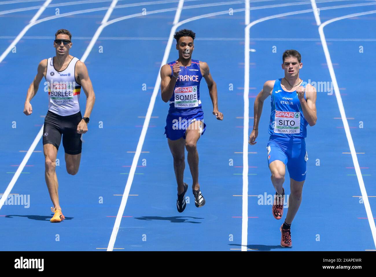 Roma, Italia. 08th June, 2024. Italy's Luca Sito competes 400m Men's ...