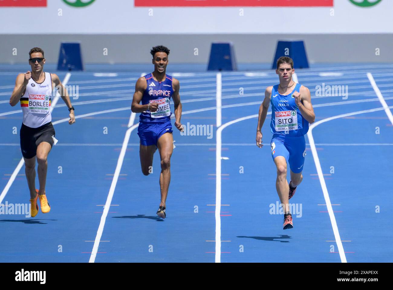 Roma, Italia. 08th June, 2024. Italy's Luca Sito competes 400m Men's ...