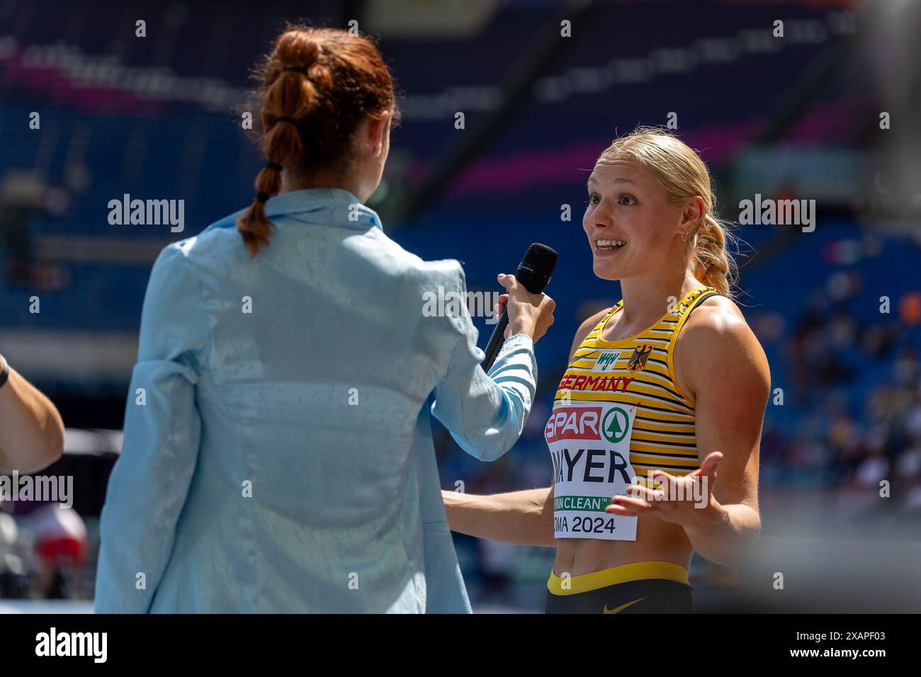 Lisa mayer leichtathletik hi-res stock photography and images - Alamy