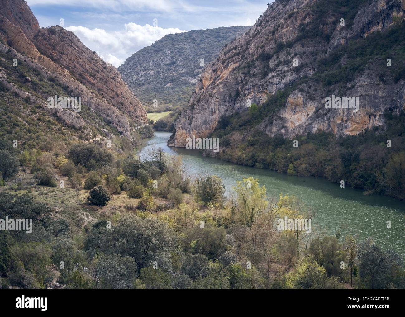 Beautiful View of Congost de Mu Gorge in Catalonia Stock Photo - Alamy