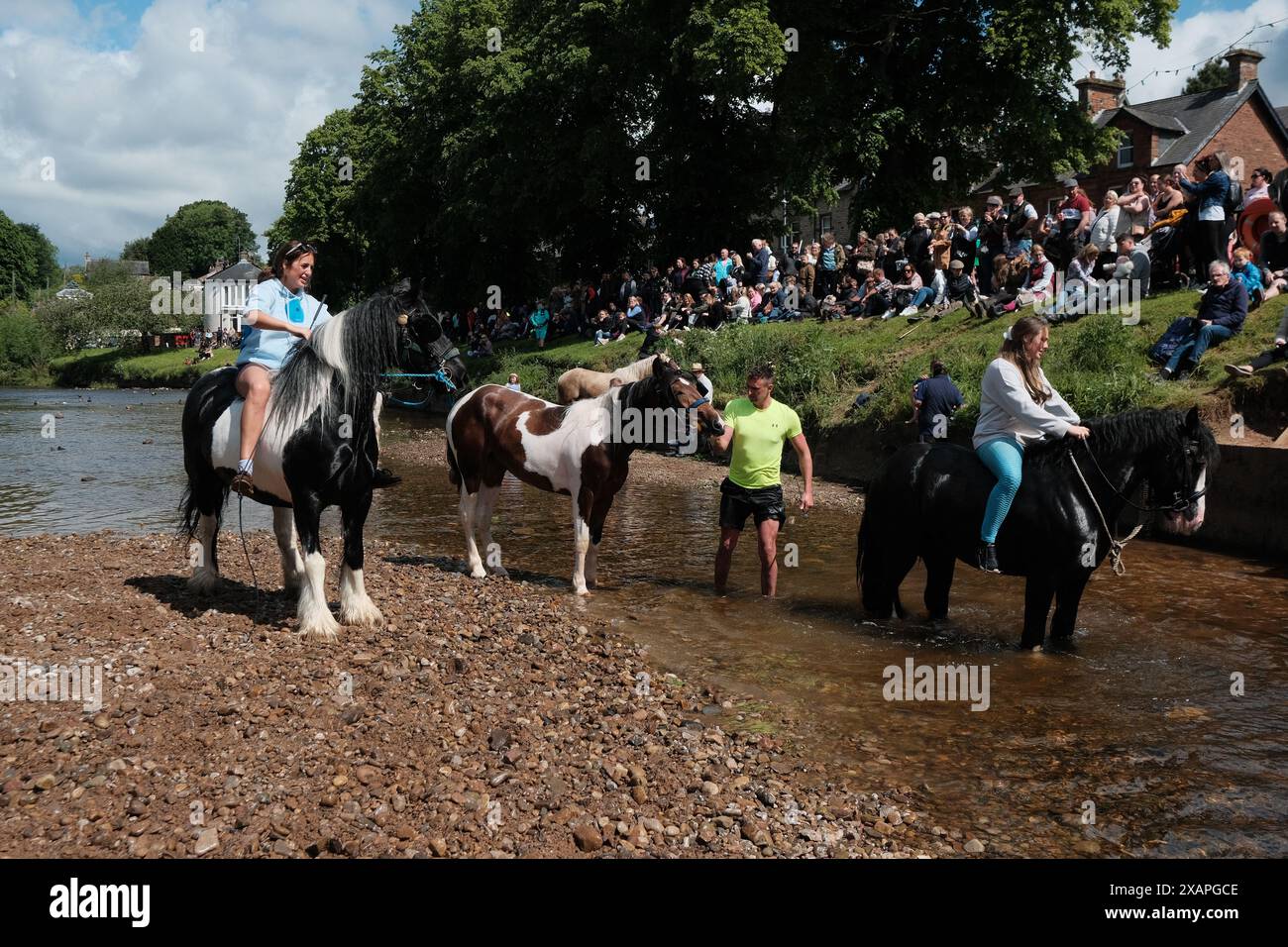 Appleby, England, UK. 8th June, 2024. The Appleby Horse Fair, held ...