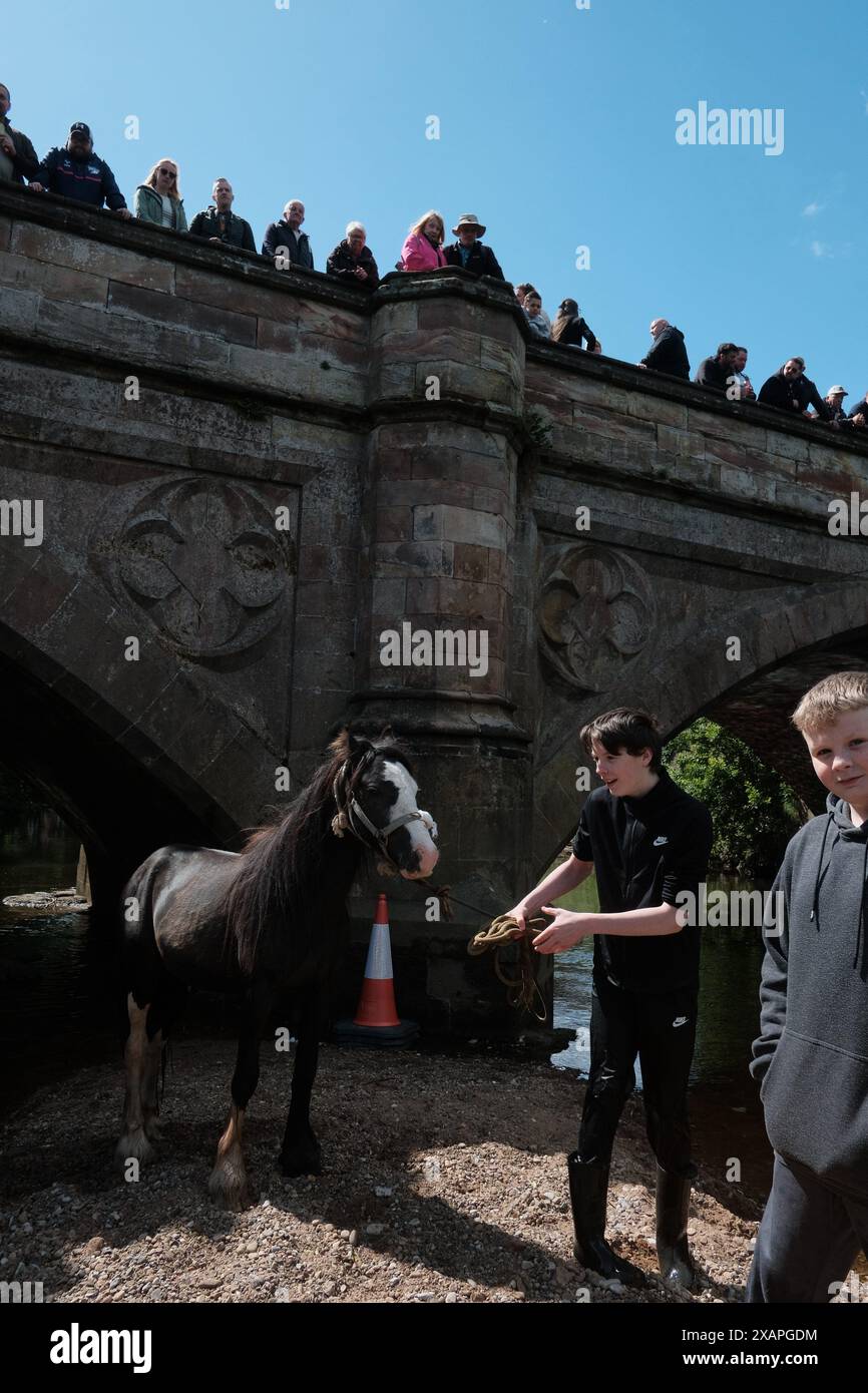 Appleby, England, UK. 8th June, 2024. The Appleby Horse Fair, held ...