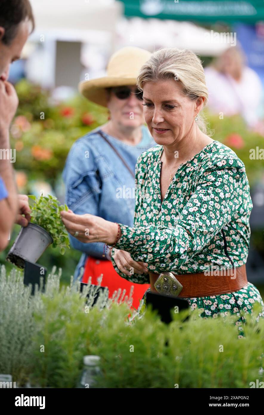 The Duchess of Edinburgh attends the Royal Windsor Flower Show at the ...