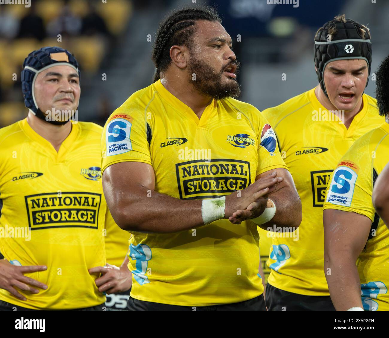 Sky Stadium, Wellington, New Zealand. 8th June, 2024. Wellington prop ...