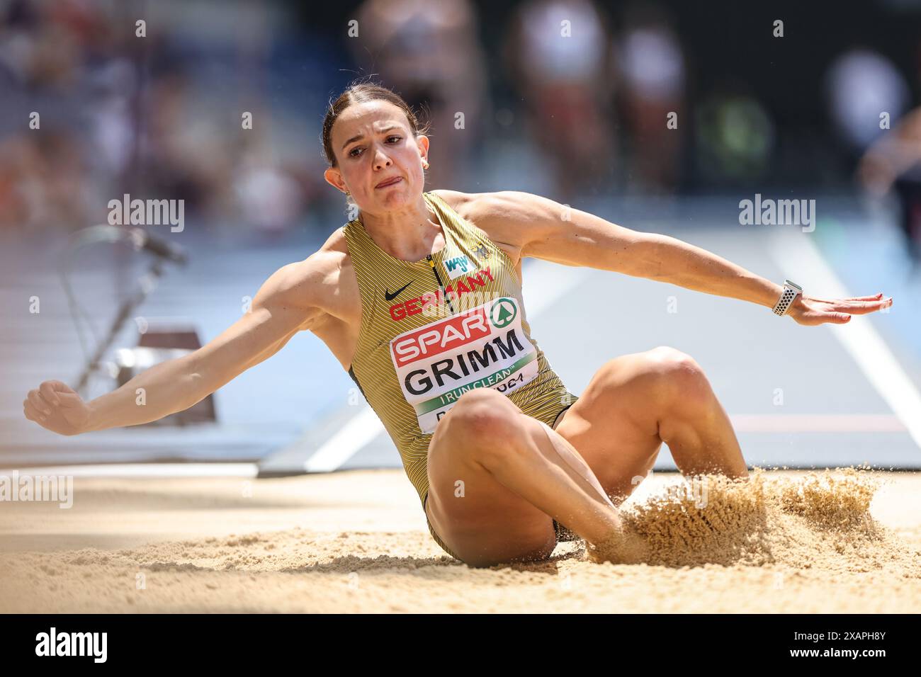 Rome, Italy. 08th June, 2024. Athletics: European Championships ...