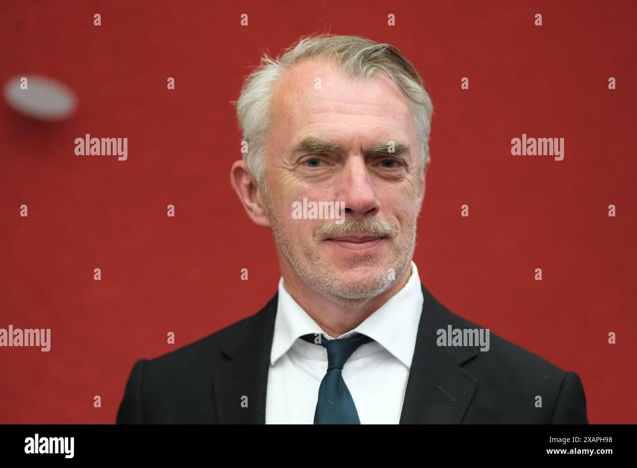 Dresden, Germany. 08th June, 2024. The Leipzig painter Neo Rauch stands ...