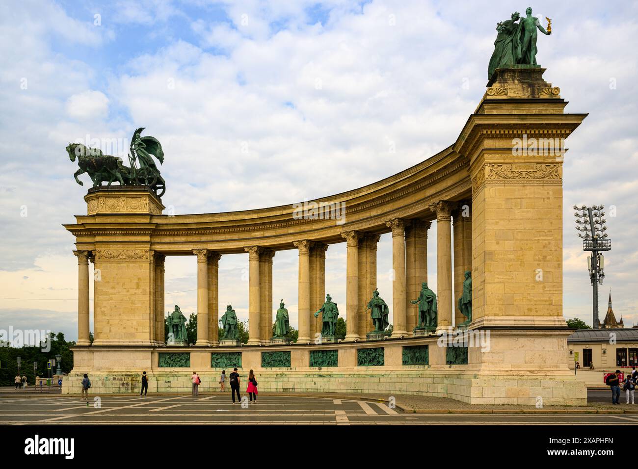 Heroes Square, Budapest, Hungary Stock Photo - Alamy