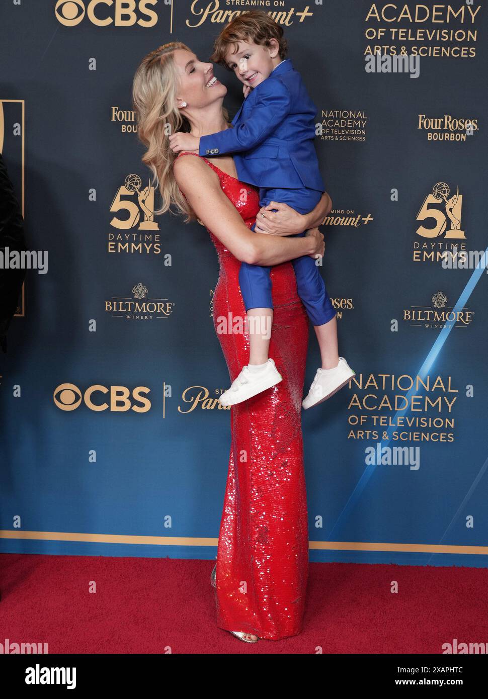 Los Angeles, USA. 07th June, 2024. (L-R) Amanda Kloots and Elvis ...