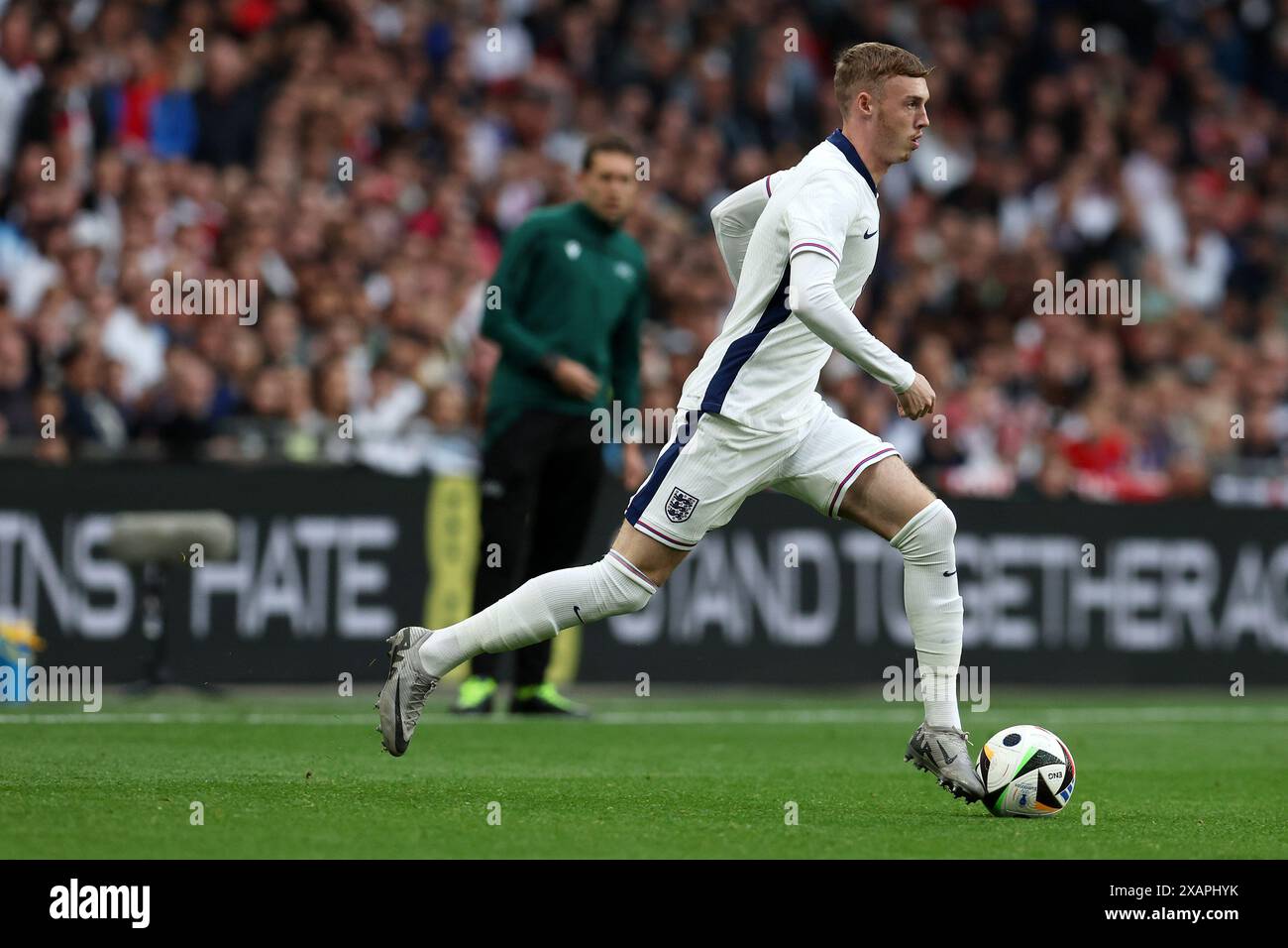 London, UK. 07th June, 2024. Cole Palmer of England in action. England ...