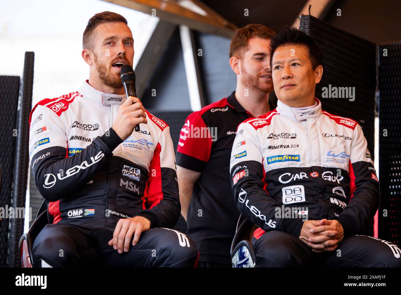 Le Mans, France. 08th June, 2024. HAWKSWORTH Jack (gbr), Akkodis ASP ...