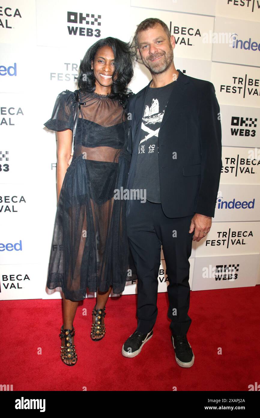 New York, New York, USA. 07th June, 2024. Angela Howard and Matt Stone at the MYV Documentary ...