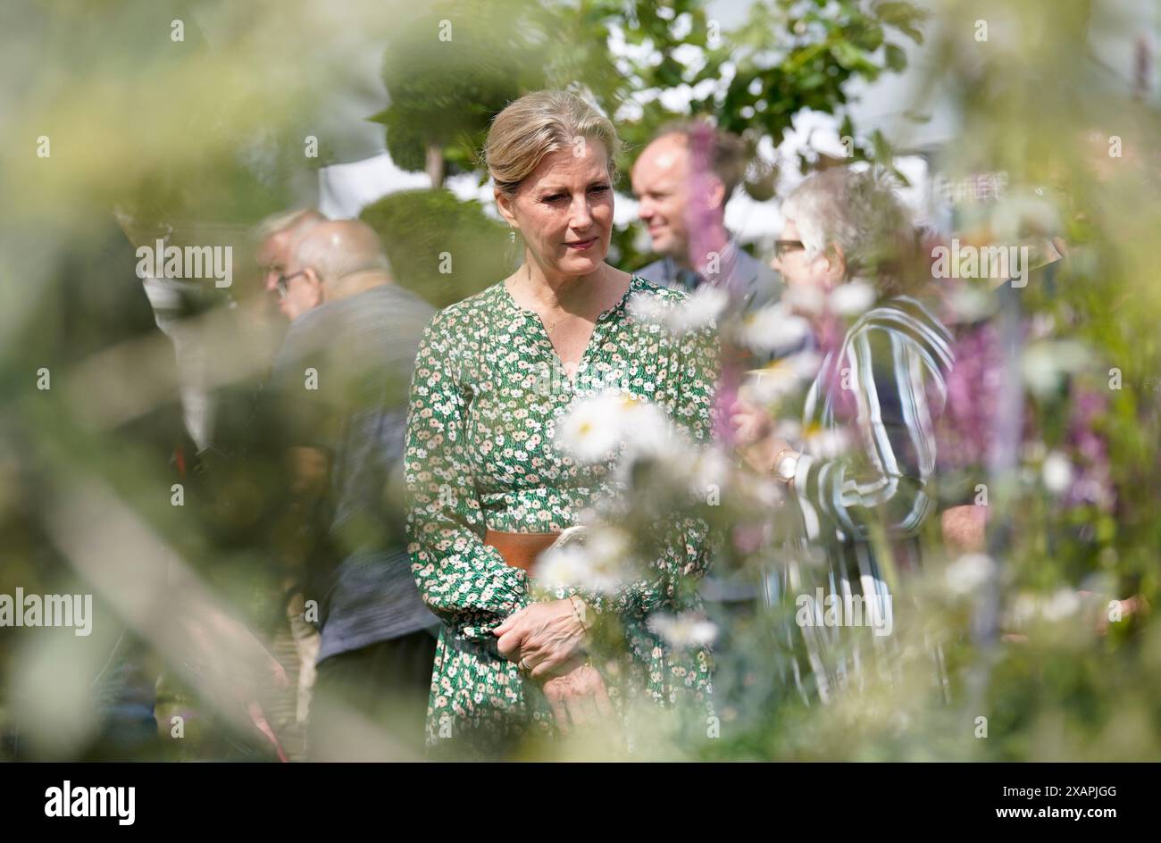 The Duchess of Edinburgh attends the Royal Windsor Flower Show at the ...