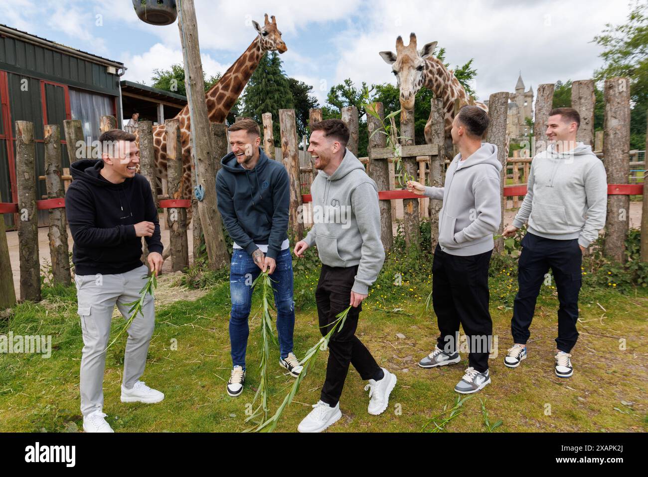 (left to right) Ryan Jack, Liam Cooper, Andy Robertson, Lawrence ...