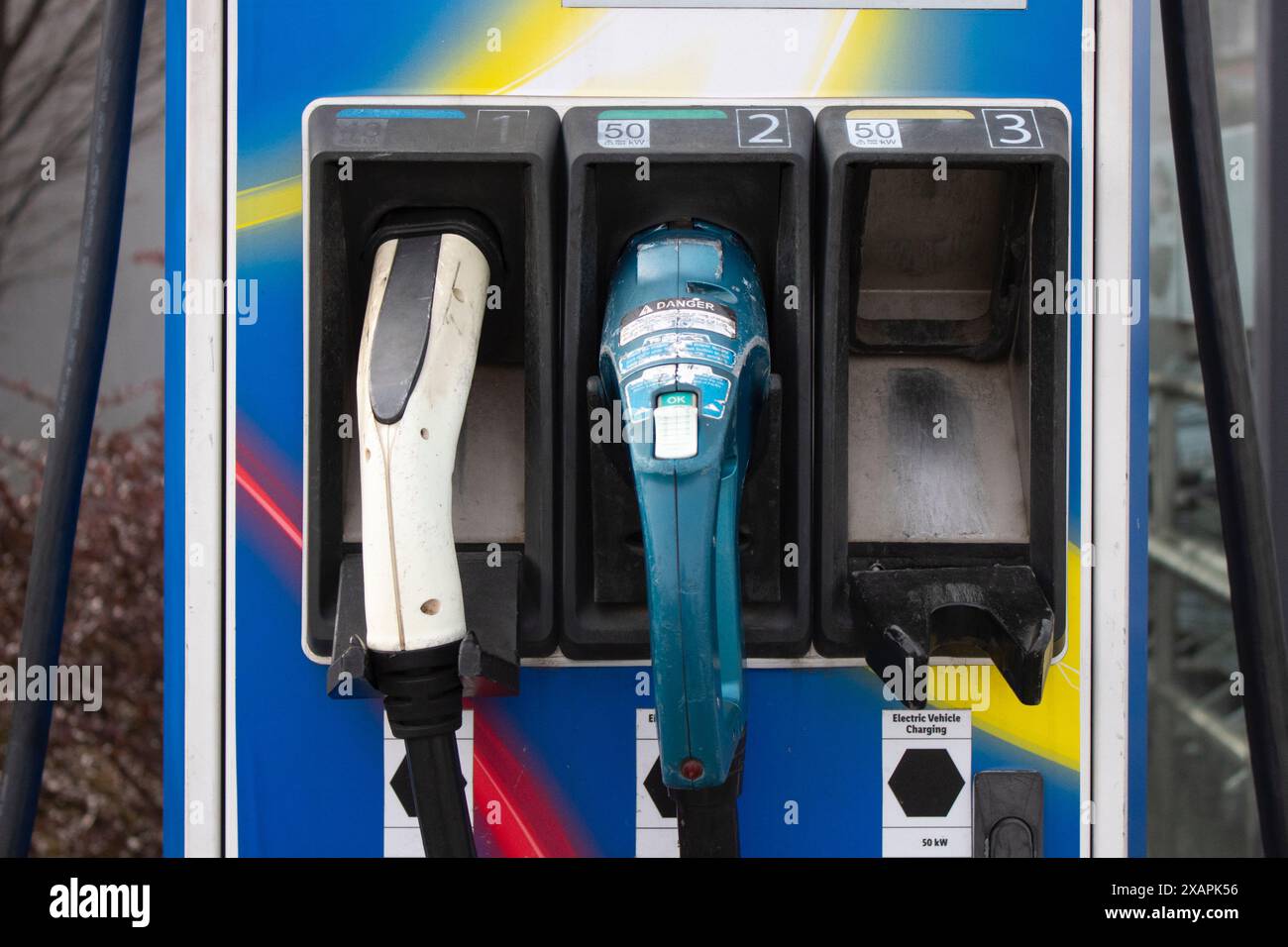 Charging plugs for charging stations for electric cars Stock Photo - Alamy