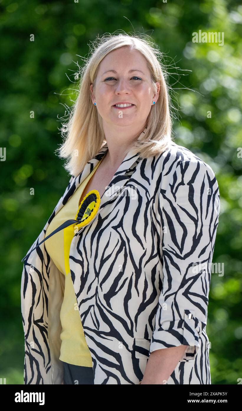 Parliamentary candidate Hannah Bardell during a visit to the Reconnect ...