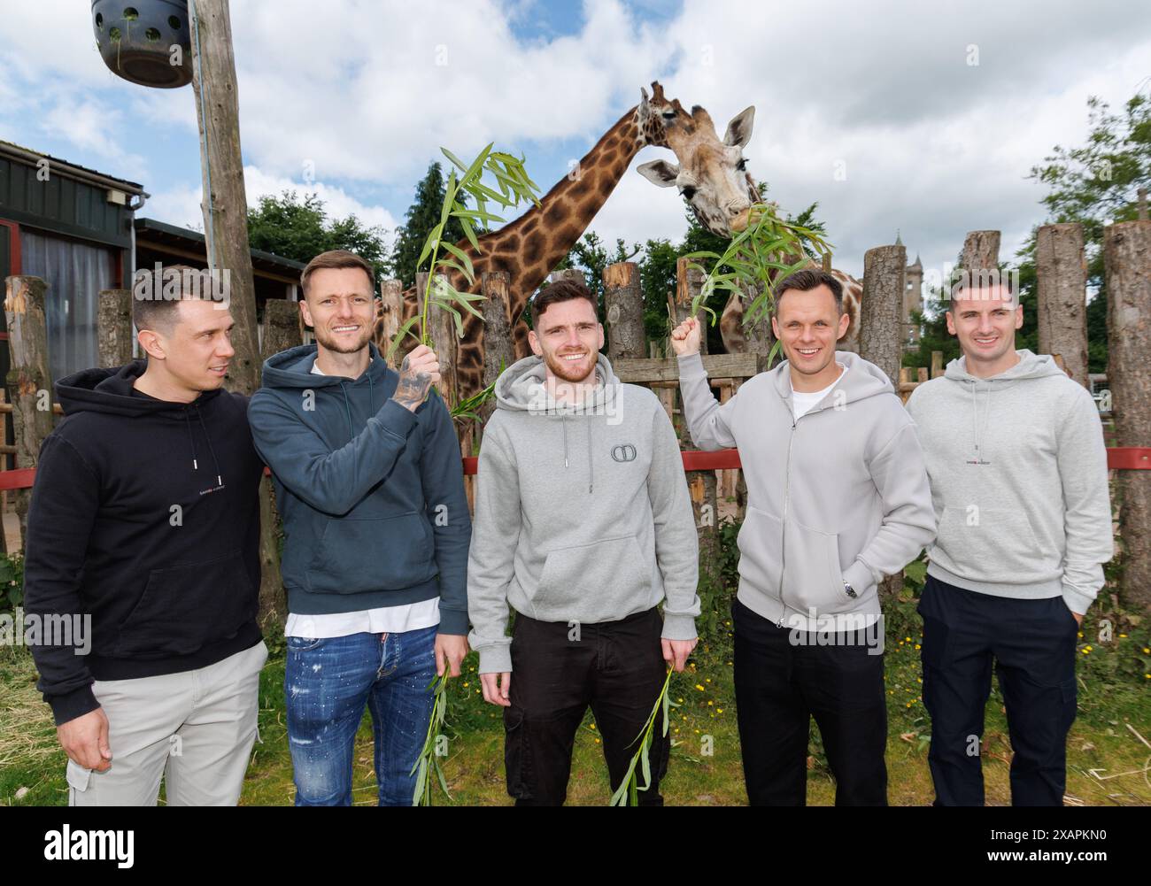 (left to right) Ryan Jack, Liam Cooper, Andy Robertson, Lawrence ...