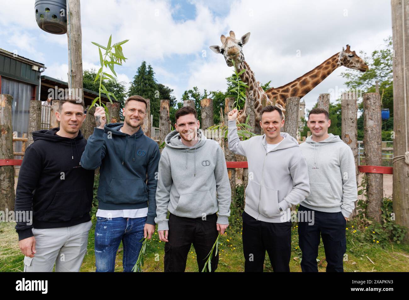 (left to right) Ryan Jack, Liam Cooper, Andy Robertson, Lawrence ...