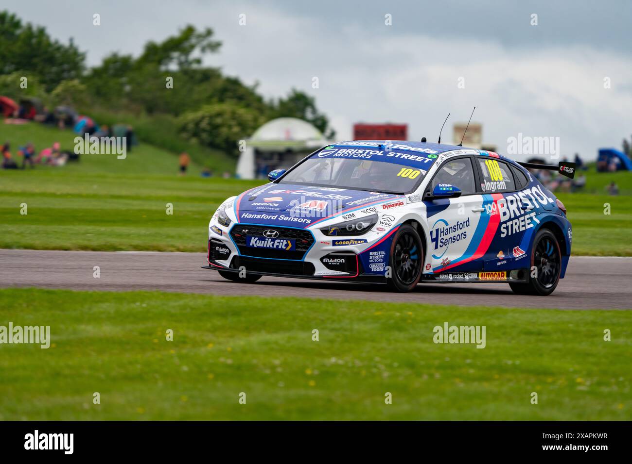 Tom Ingram 100 Excelr8 Motorsport - during the BTCC at Thruxton Circuit ...