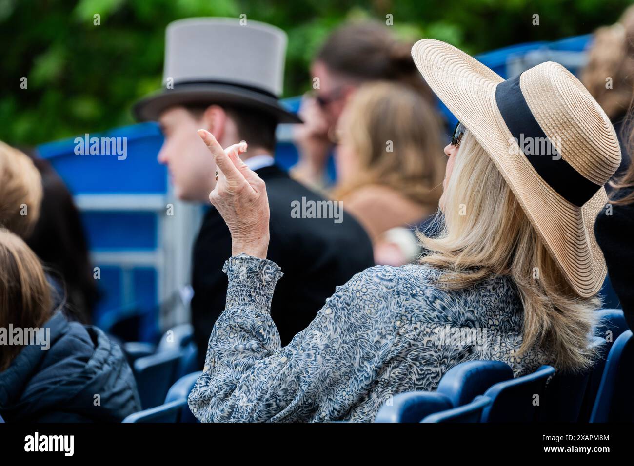 London, UK. 8th June, 2024. The Colonel's Review taken by Lieutenant ...