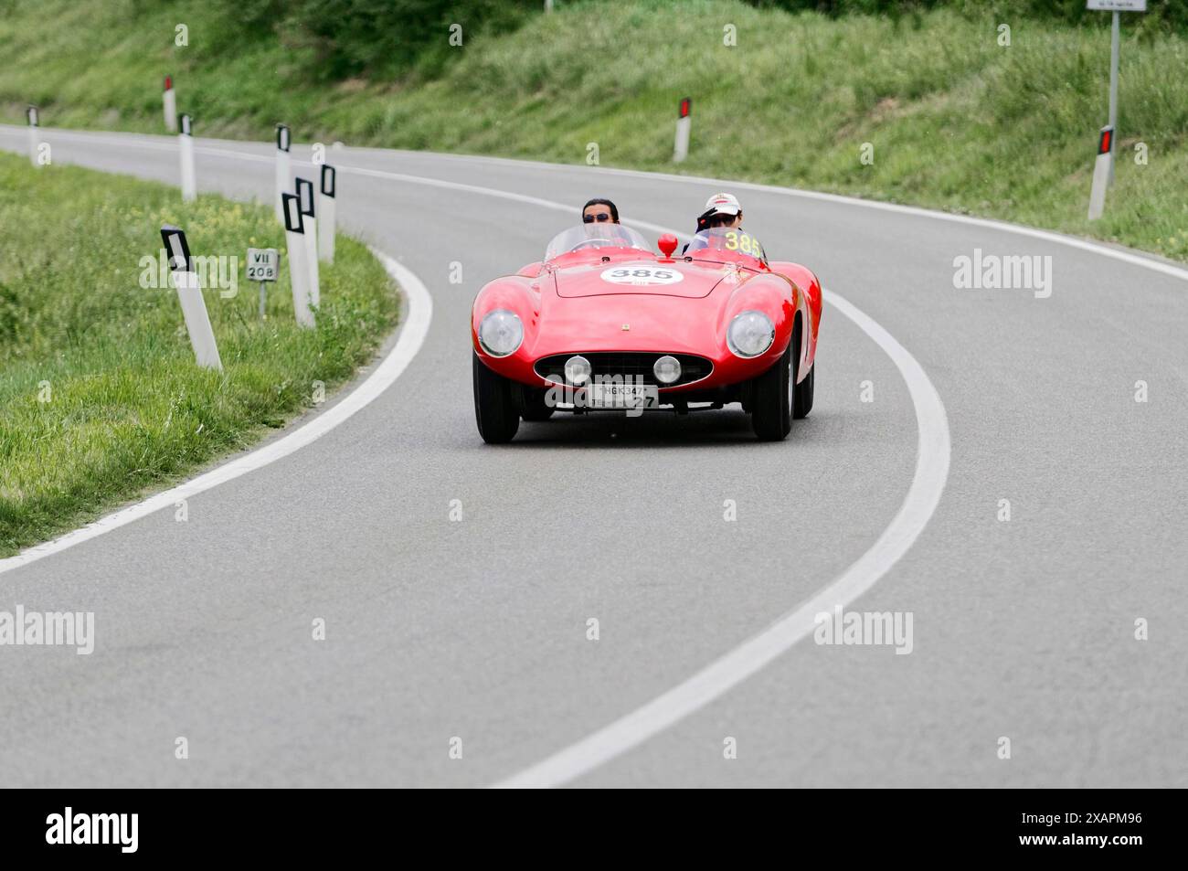 Winding road sports car hi-res stock photography and images - Alamy