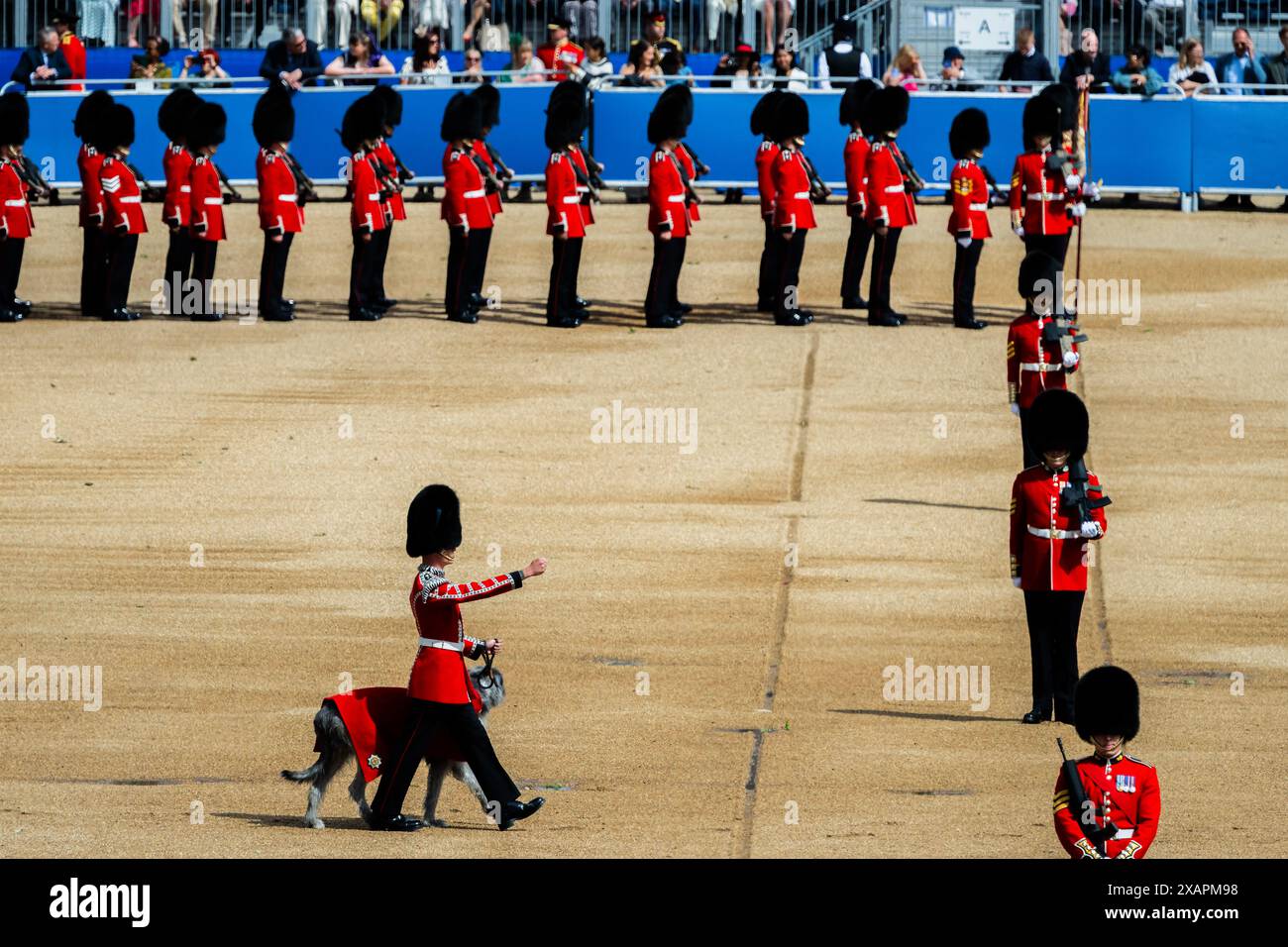 London, UK. 8th June, 2024. The Colonel's Review taken by Lieutenant ...