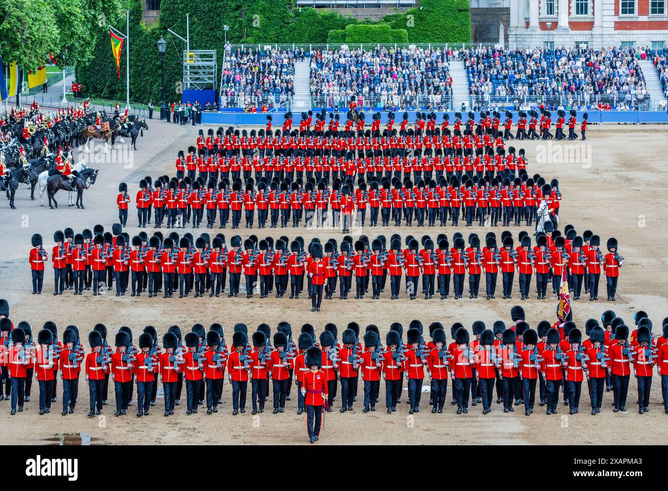 London, UK. 8th June, 2024. The Colonel's Review taken by Lieutenant ...