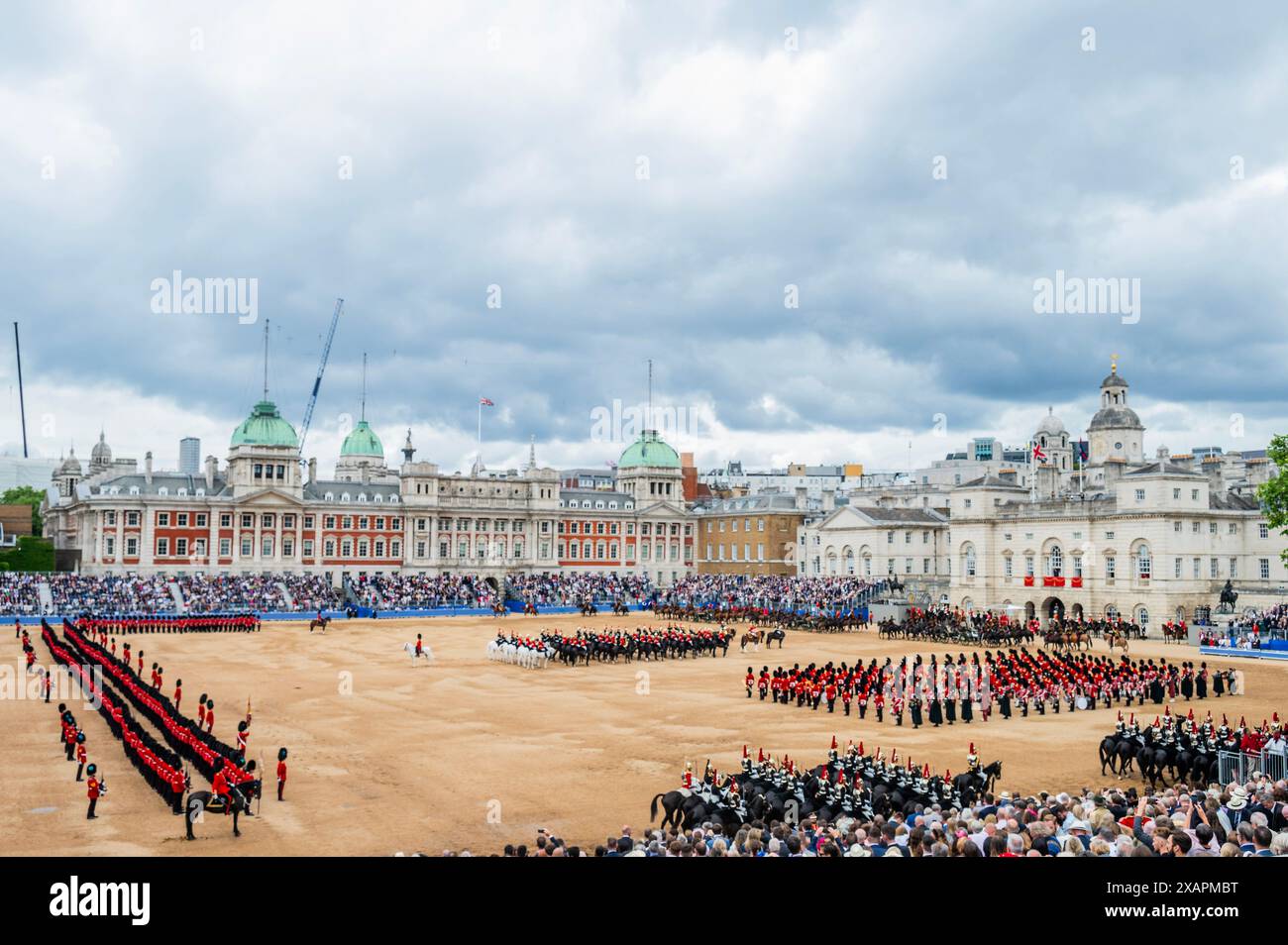 London, UK. 8th June, 2024. The Colonel's Review taken by Lieutenant ...