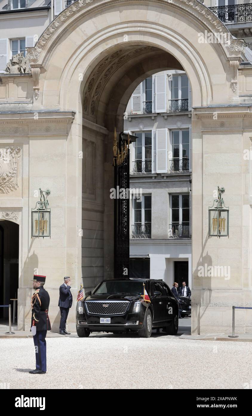 Paris, France. 08th June, 2024. President Joe Biden and his wife, Jill ...