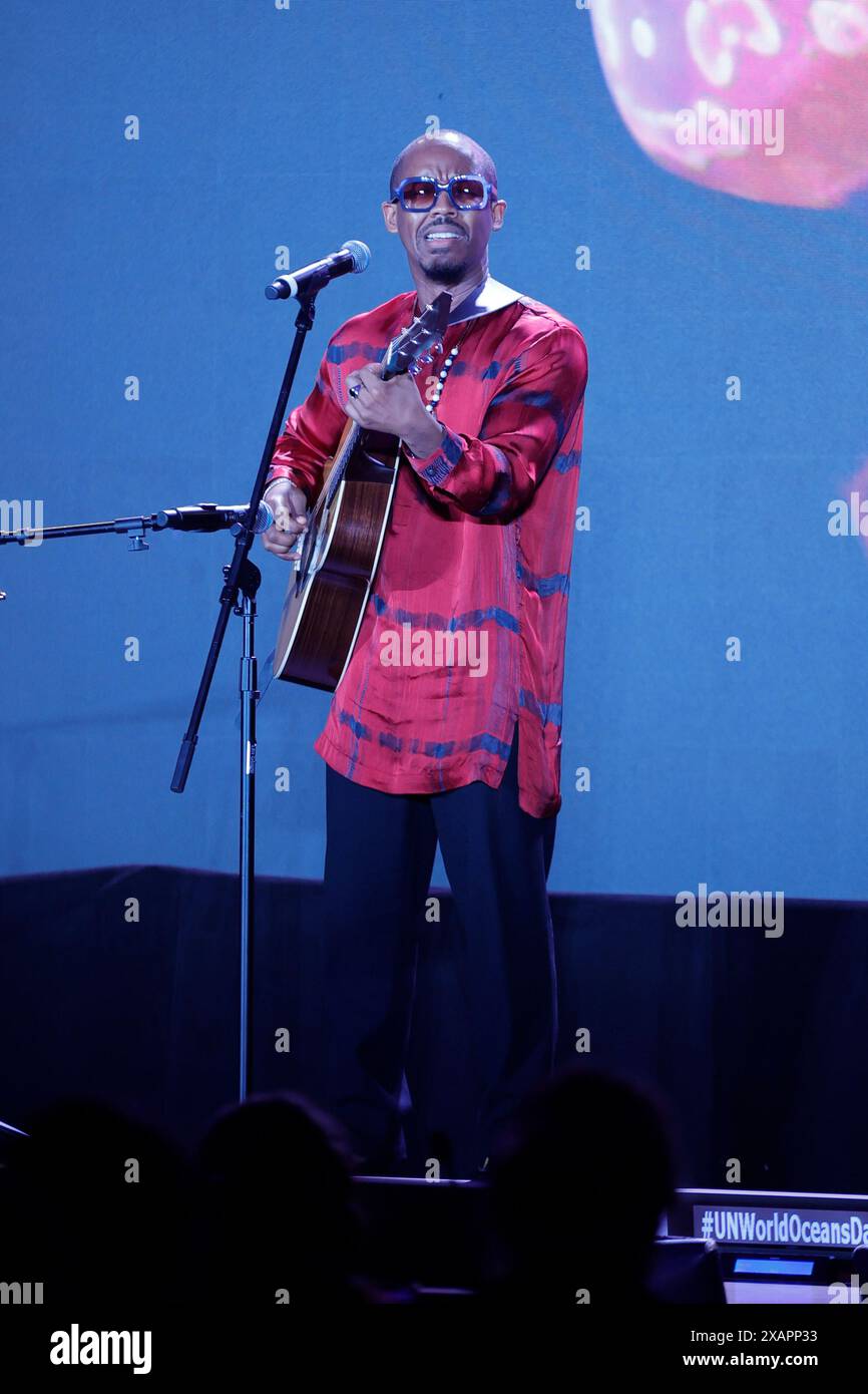 United Nations, New York, USA, June 07, 2024 - Louis Cato Celebrating ...