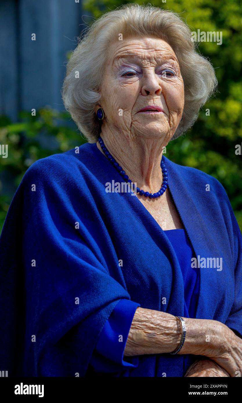 Leiden, 08-06-2024 Princess Beatrix of the Netherlands attends the ...